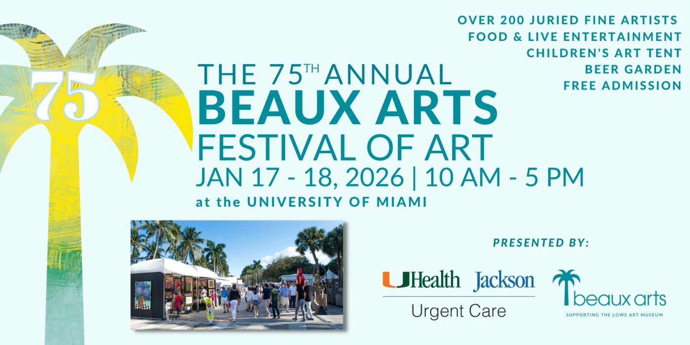 Beaux Arts Festival Miami: A Must-See Cultural Event In January | Miami ...